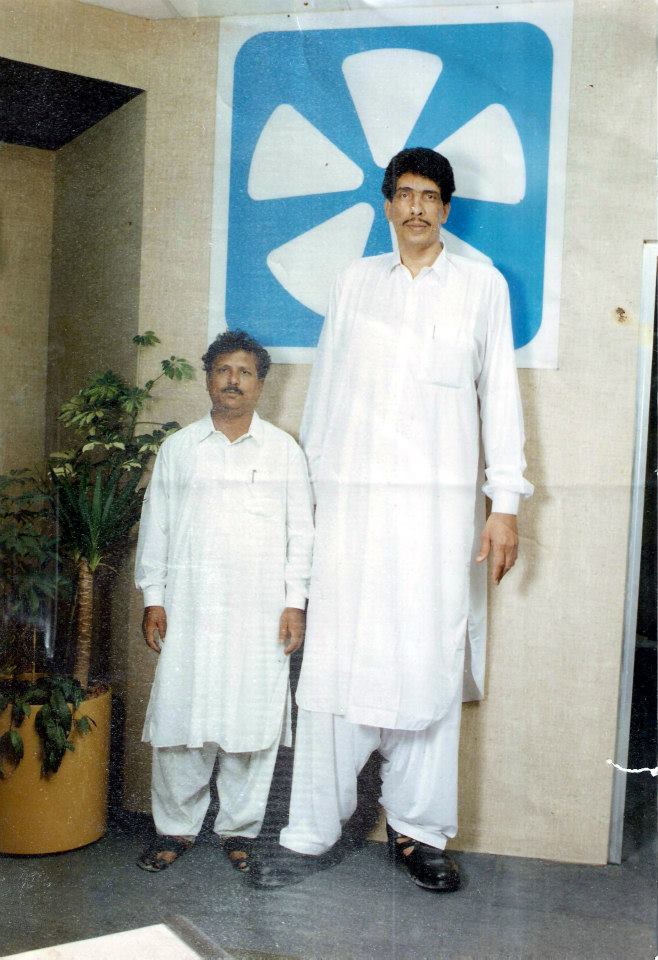 Haji Mohammad Alam Channa - The tallest man Pakistan