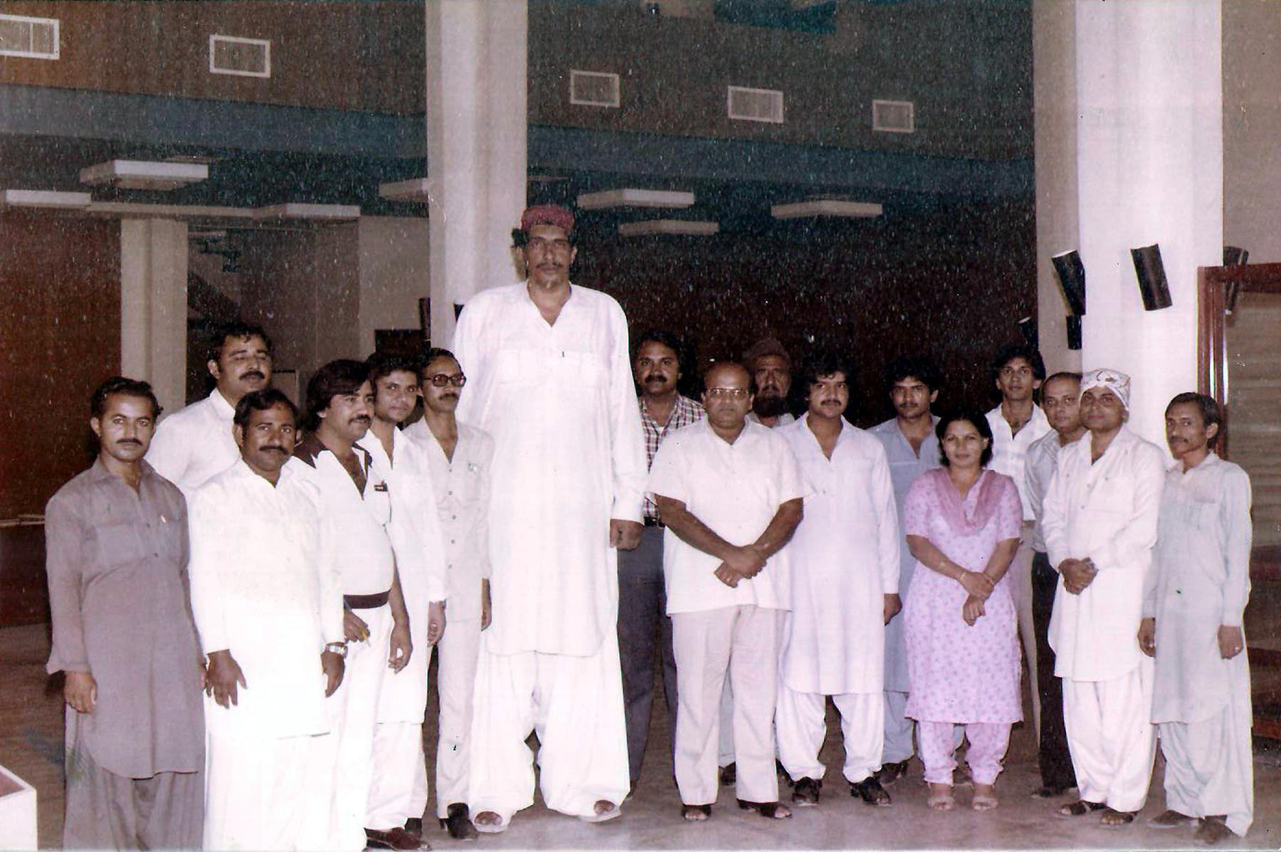 Haji Mohammad Alam Channa - The tallest man Pakistan