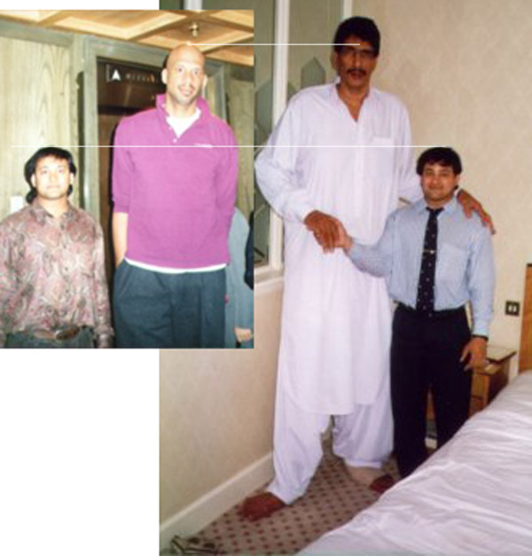 Haji Mohammad Alam Channa - The tallest man Pakistan
