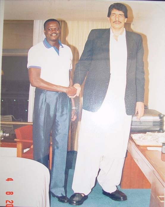 Haji Mohammad Alam Channa - The tallest man Pakistan