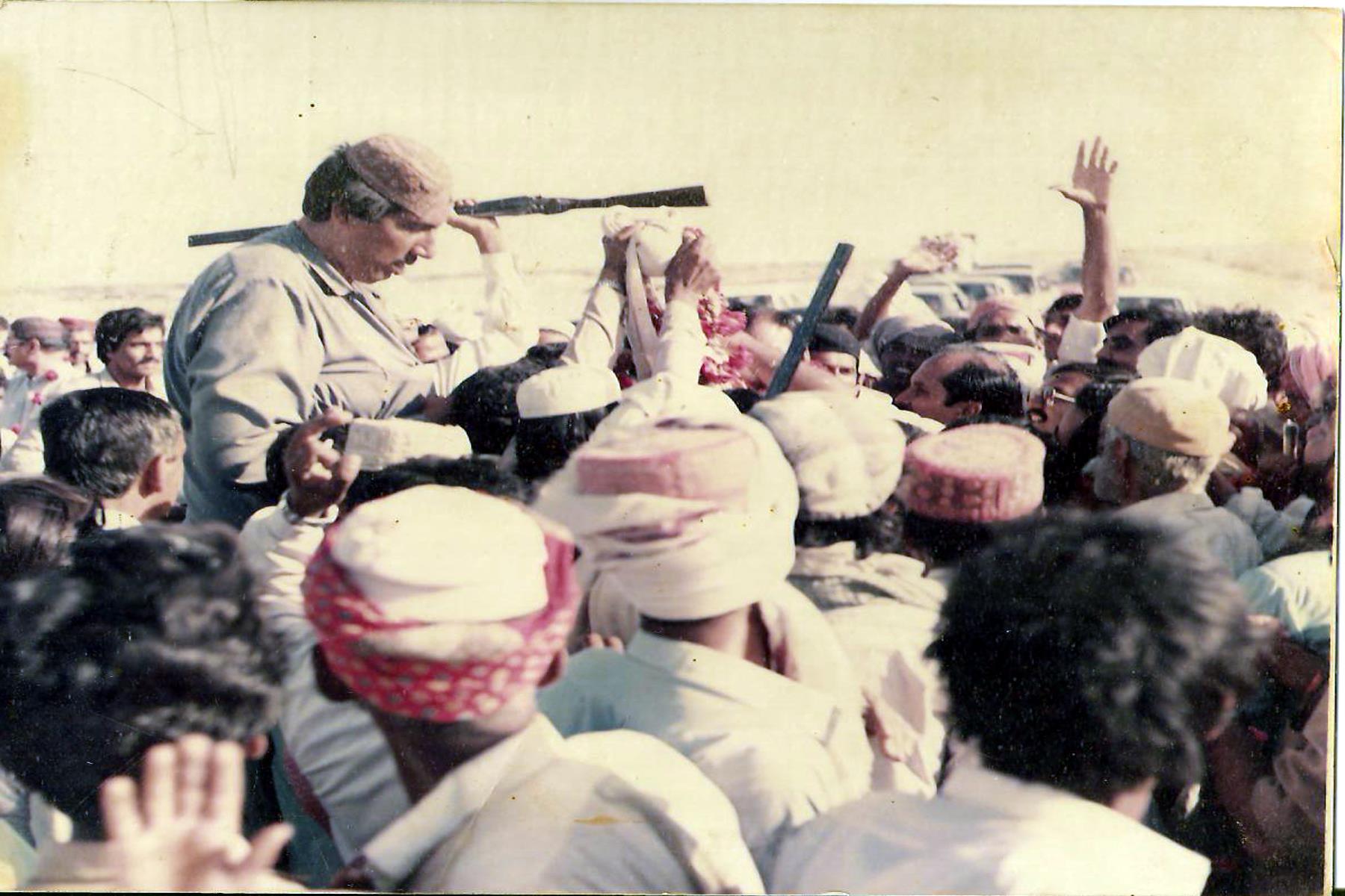 Haji Mohammad Alam Channa - The tallest man Pakistan