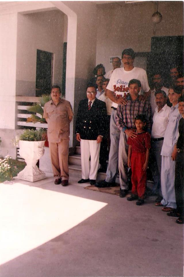 Haji Mohammad Alam Channa - The tallest man Pakistan