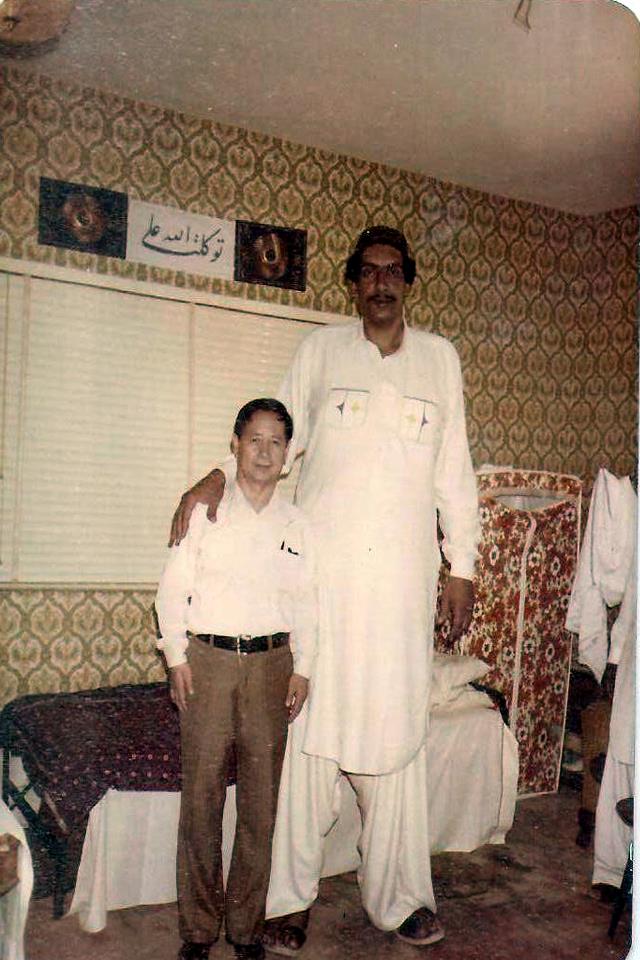 Haji Mohammad Alam Channa - The tallest man Pakistan