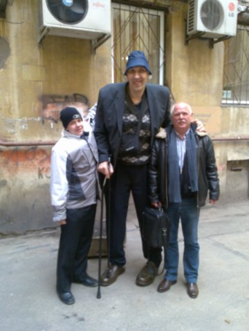 Alexander Sizonenko - The tallest man