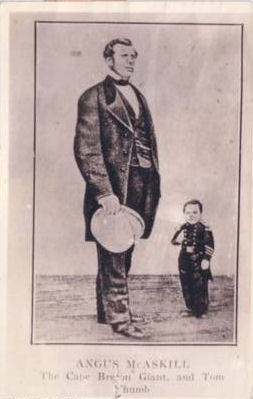 Angus MacAskill The tallest man in Scotland