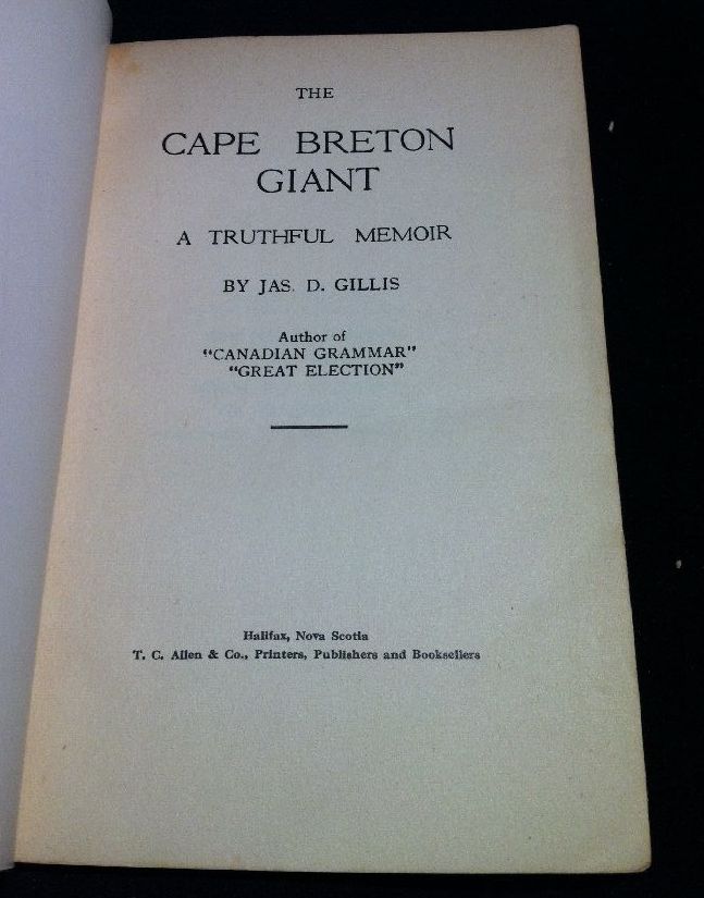 Angus MacAskill The tallest man in Scotland
