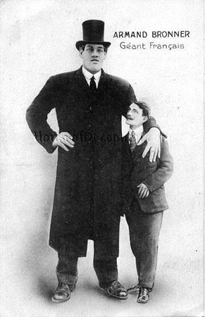 Armand Bronner - The tallest man France