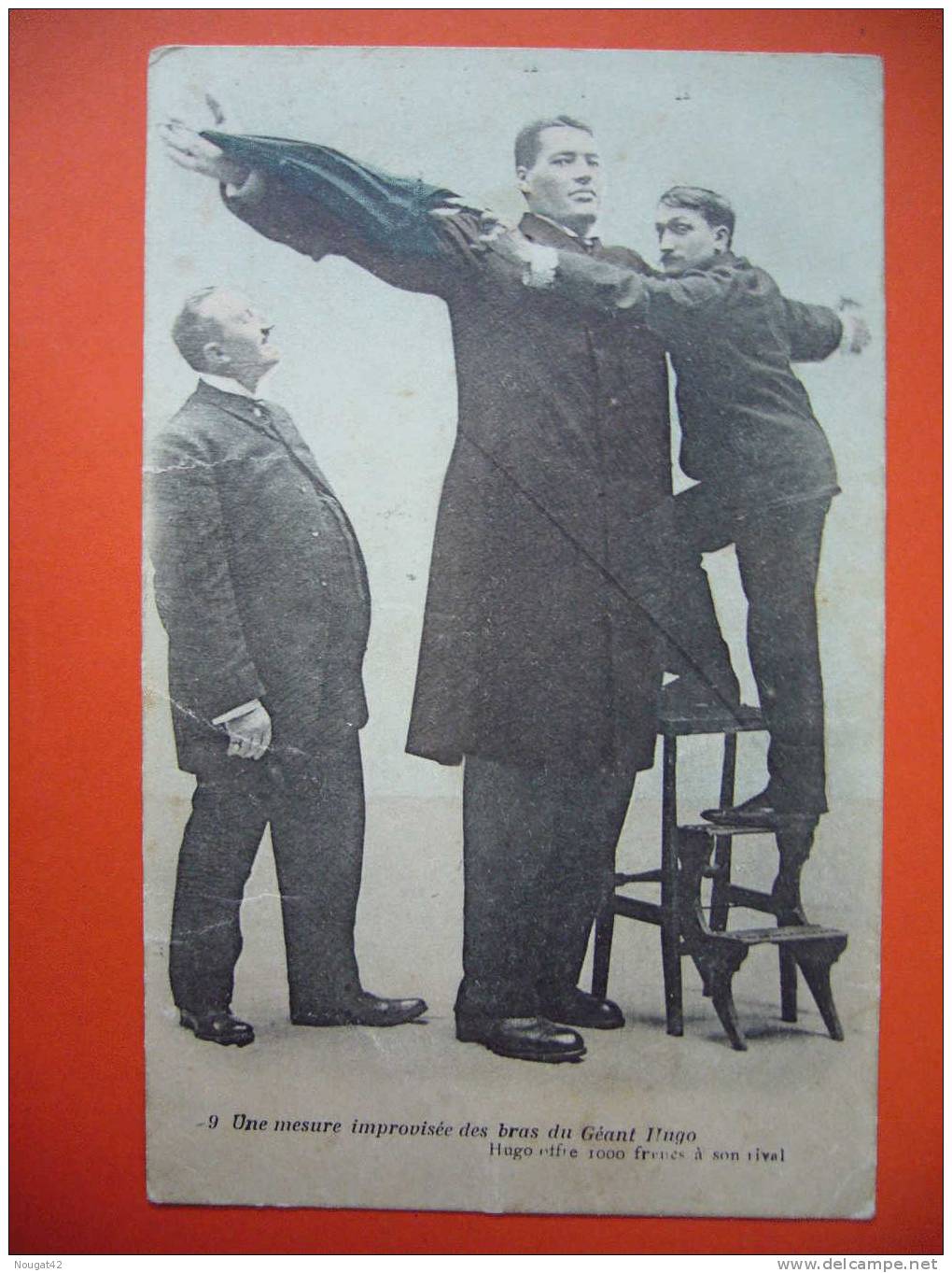 Baptiste Hugo or Battista Ugo - The tallest man