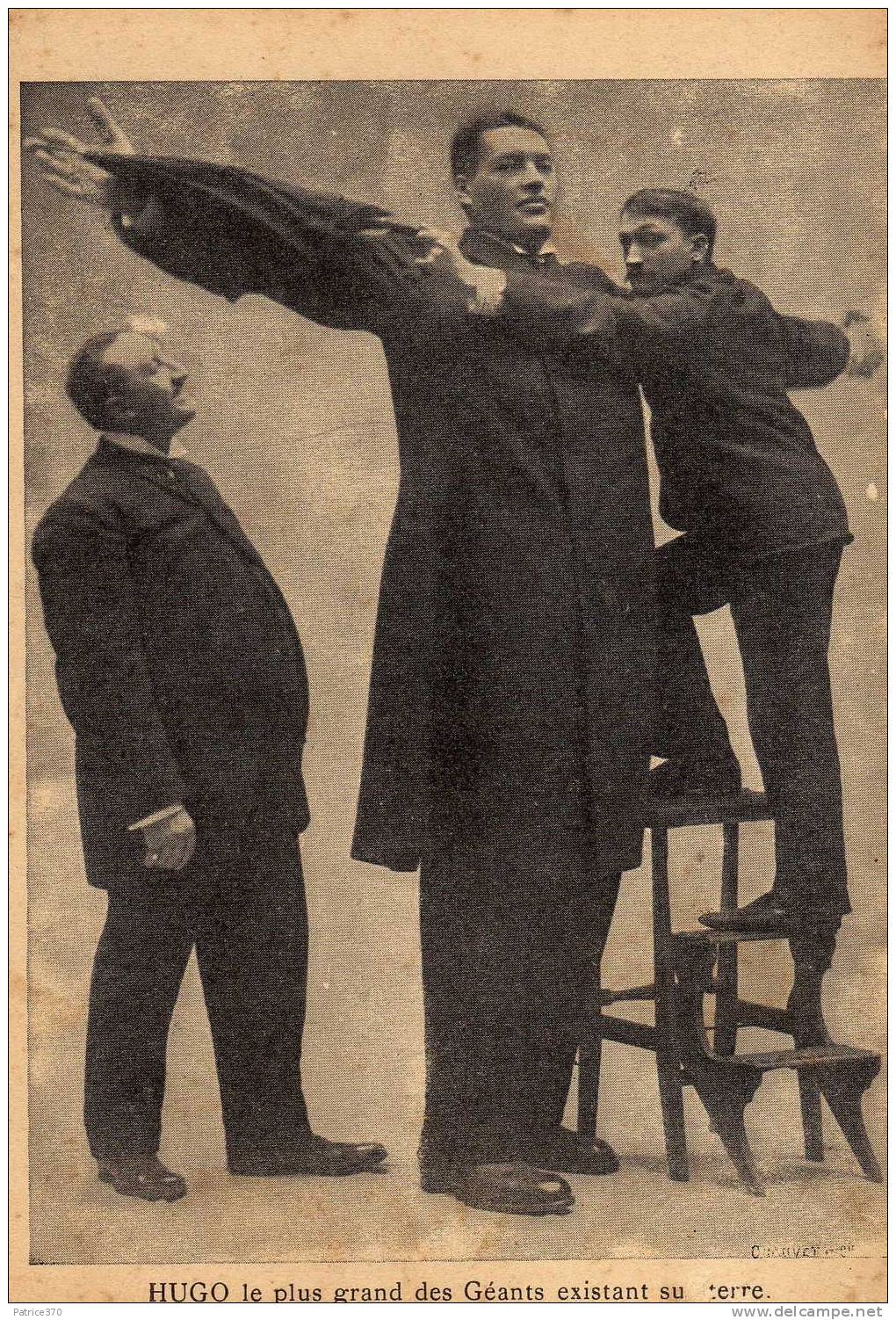 Baptiste Hugo or Battista Ugo - The tallest man