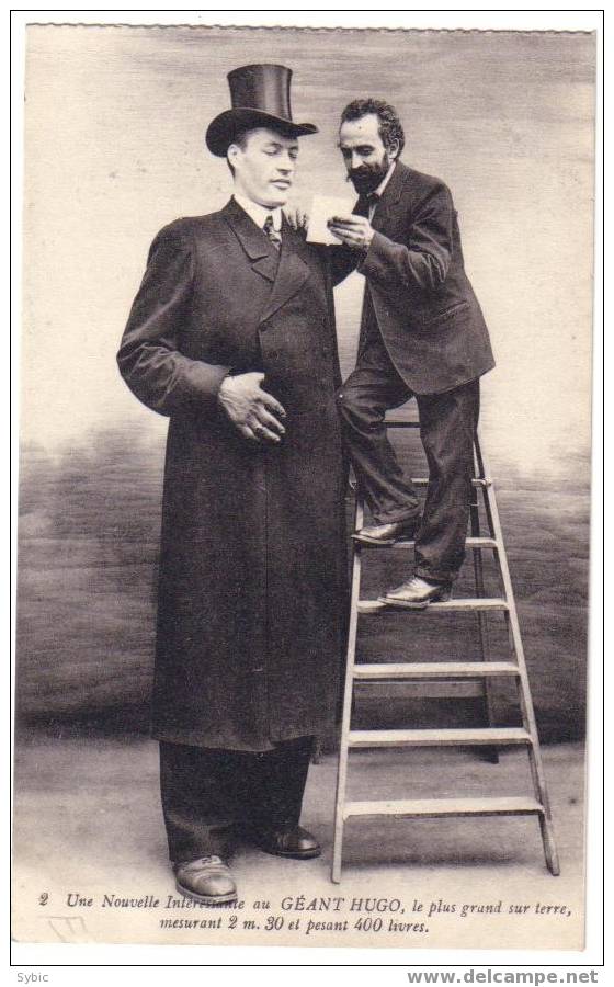 Baptiste Hugo or Battista Ugo - The tallest man