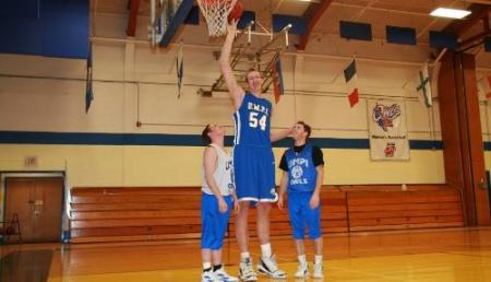 Bob Wegner The tallest man Strafford New Hampshire
