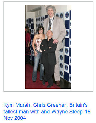 Christopher Greener - The tallest man England