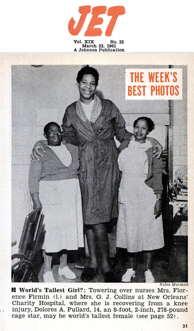 Delores Pullard - The tallest woman