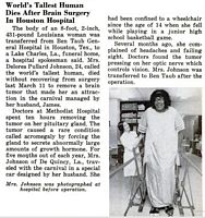 Delores Pullard - The tallest woman