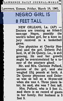 Delores Pullard - The tallest woman