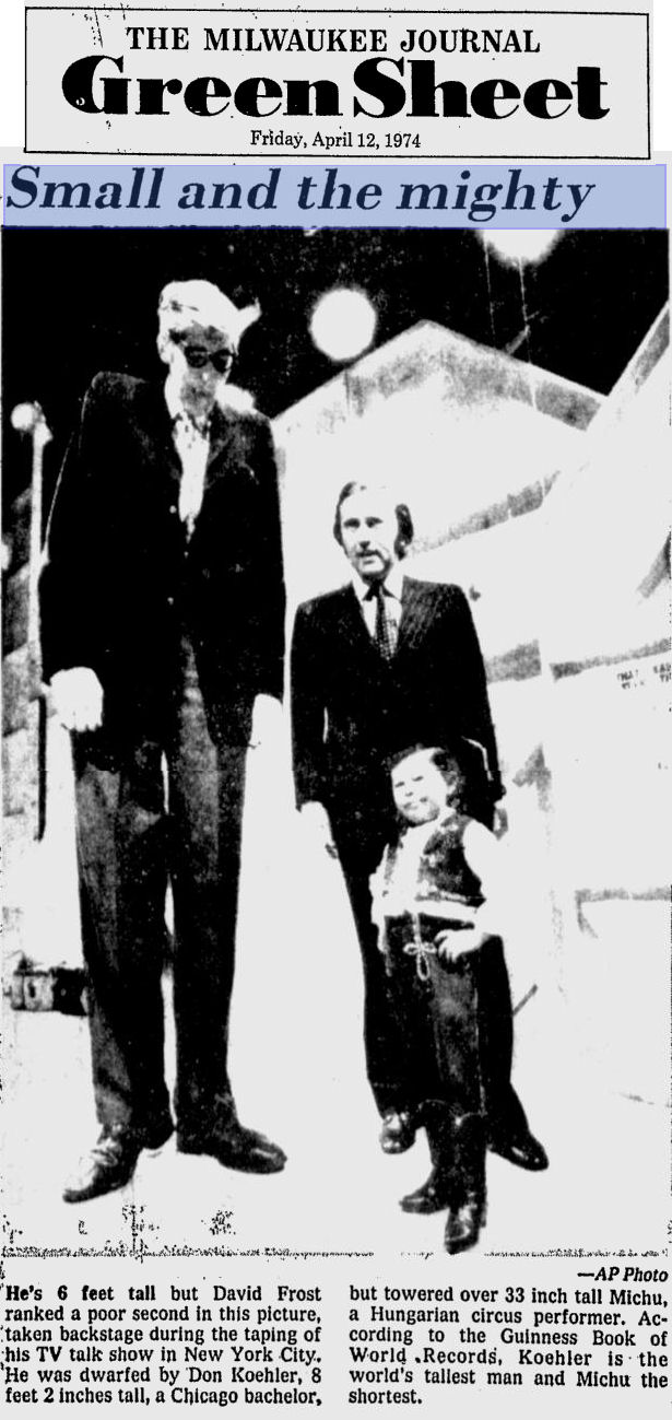 Don Koehler - The tallest man Chicago