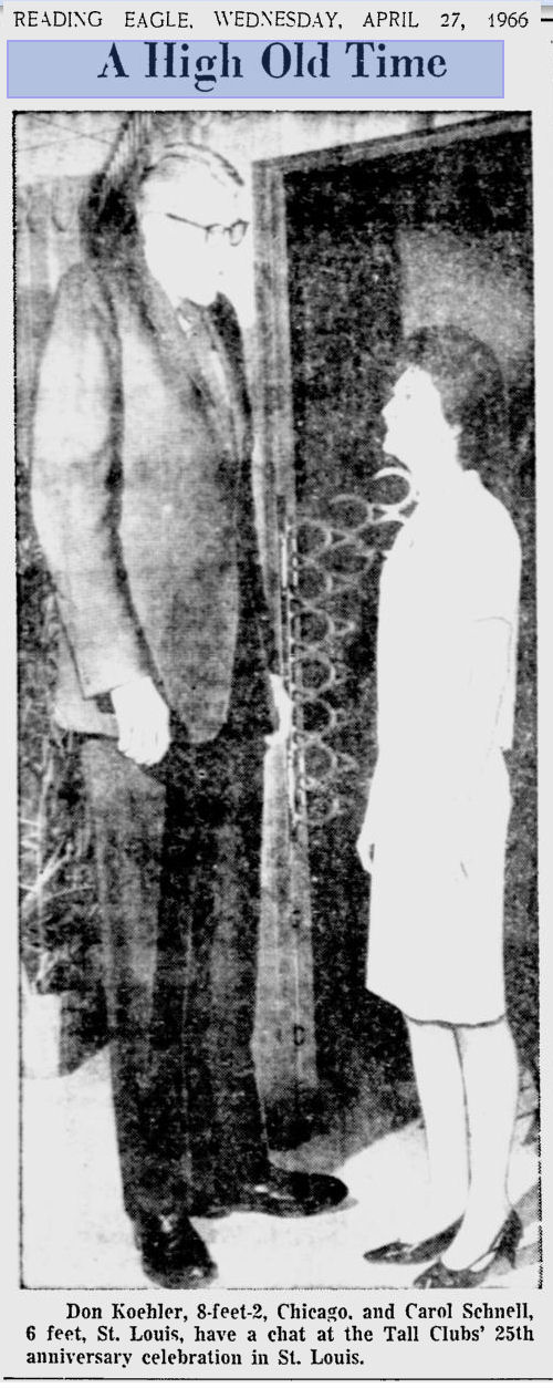 Don Koehler - The tallest man Chicago