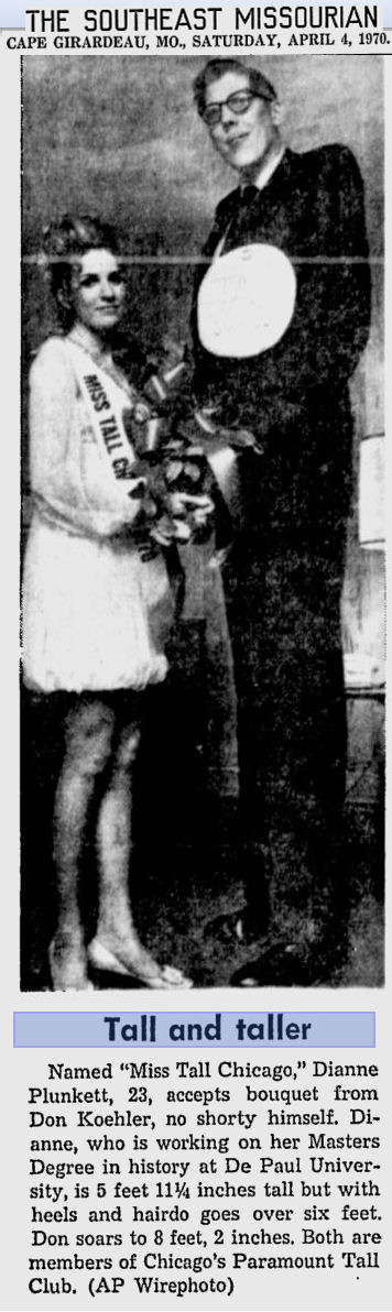 Don Koehler - The tallest man Chicago