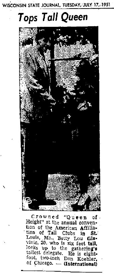 Don Koehler - The tallest man Chicago