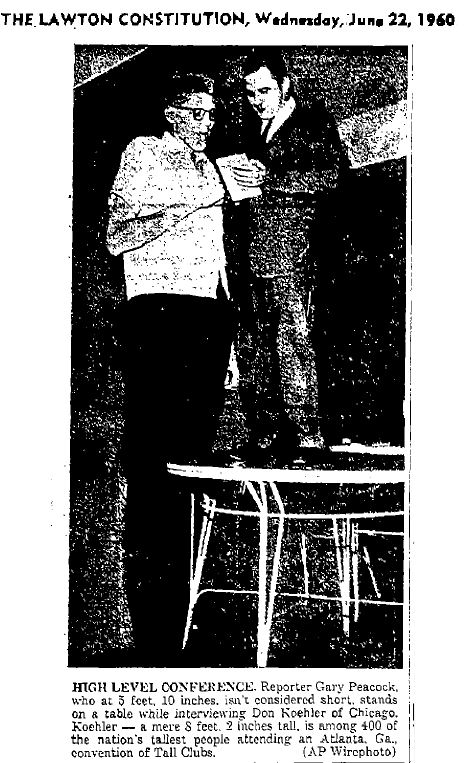 Don Koehler - The tallest man Chicago