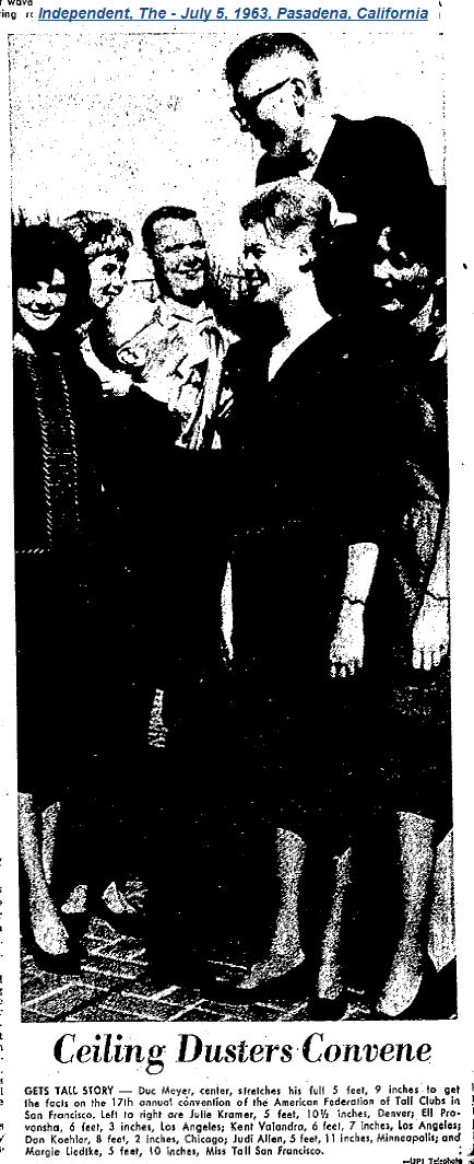 Don Koehler - The tallest man Chicago