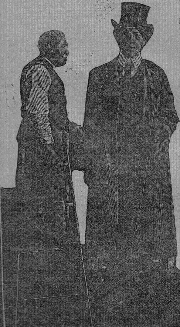 Edouard Beaupré - The tallest man Canada Le Geant Beaupre