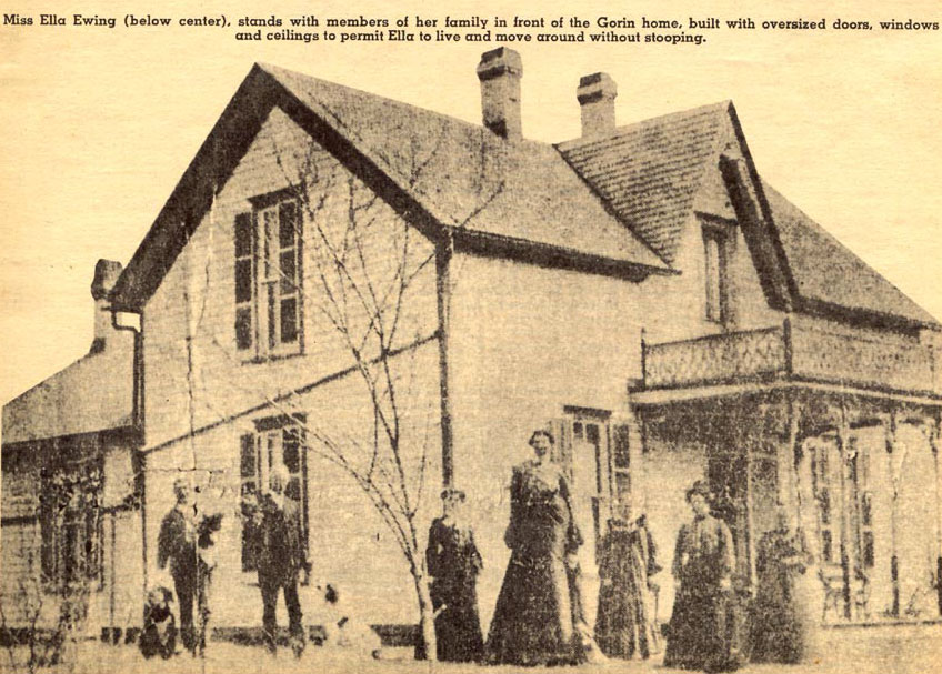 Ella Ewing The tallest woman Missouri