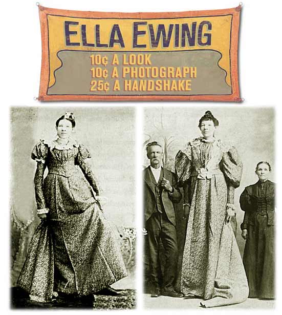 Ella Ewing The tallest woman Missouri