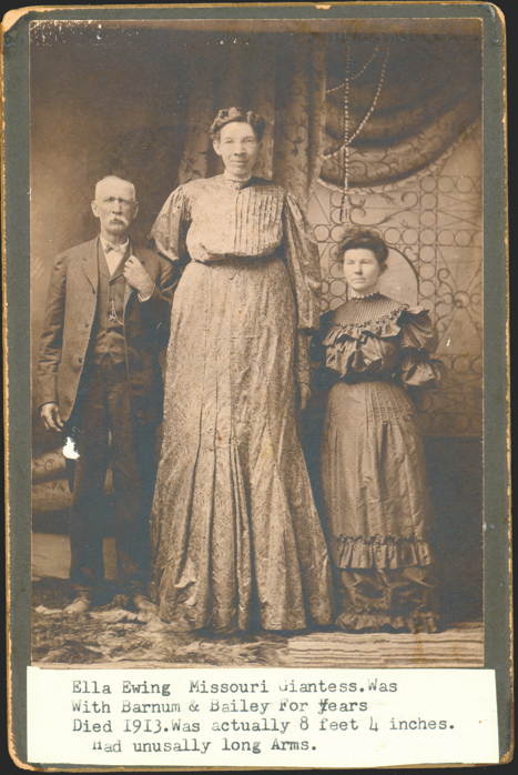 Ella Ewing The tallest woman Missouri