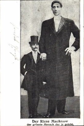 Feodor Machnow - The tallest man Russia Belarus