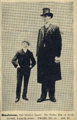 Feodor Machnow - The tallest man Russia Belarus