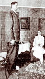 Feodor Machnow - The tallest man Russia Belarus