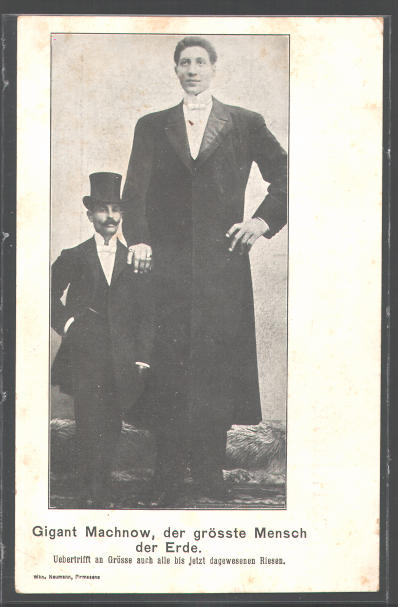 Feodor Machnow - The tallest man Russia Belarus