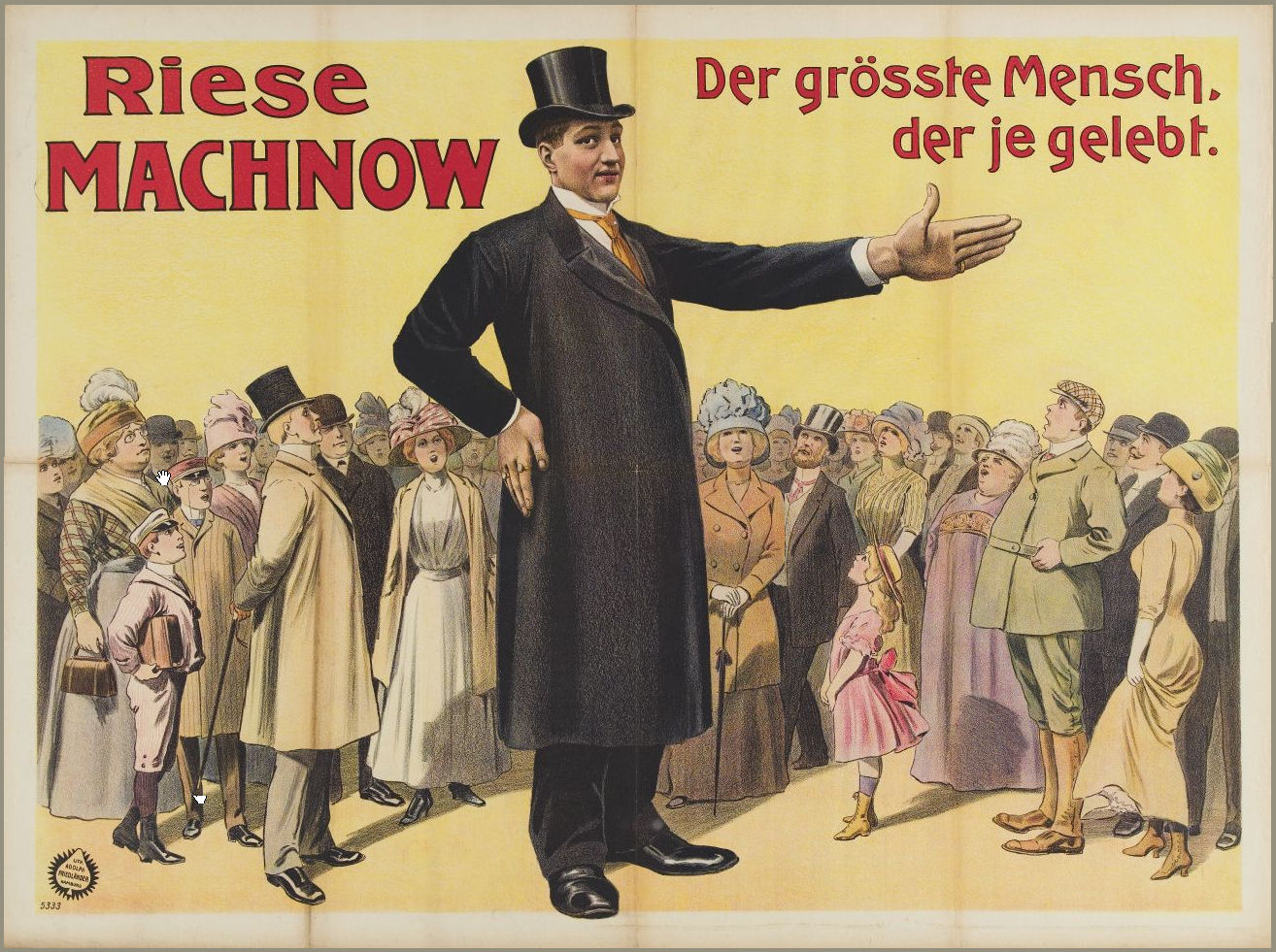 Feodor Machnow - The tallest man Russia Belarus