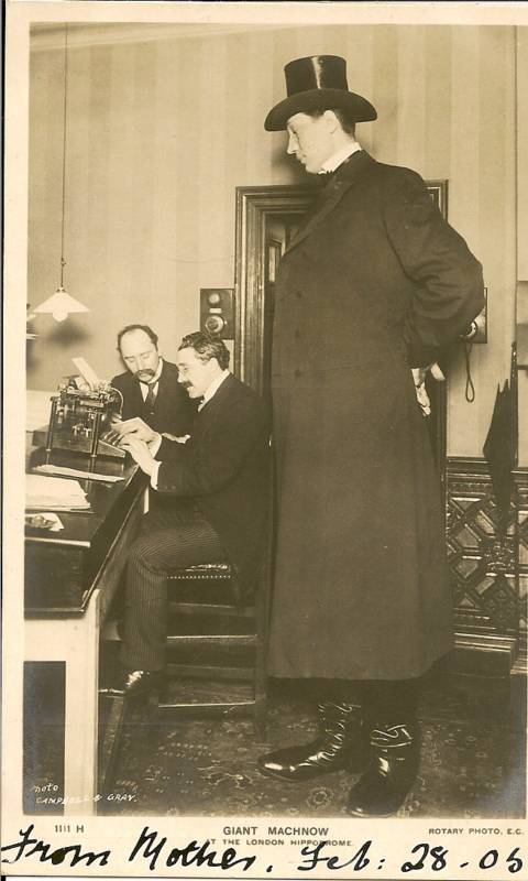 Feodor Machnow - The tallest man Russia Belarus