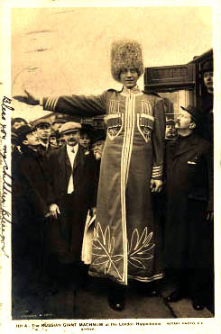 Feodor Machnow - The tallest man Russia Belarus