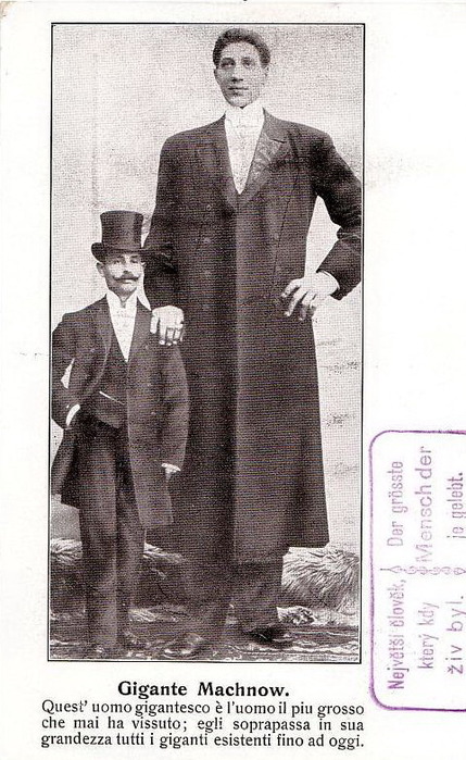 Feodor Machnow - The tallest man Russia Belarus