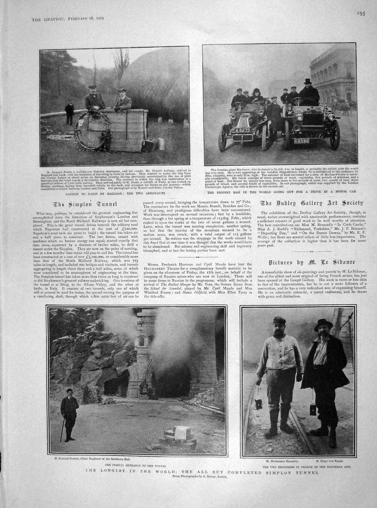 Feodor Machnow - The tallest man Russia Belarus