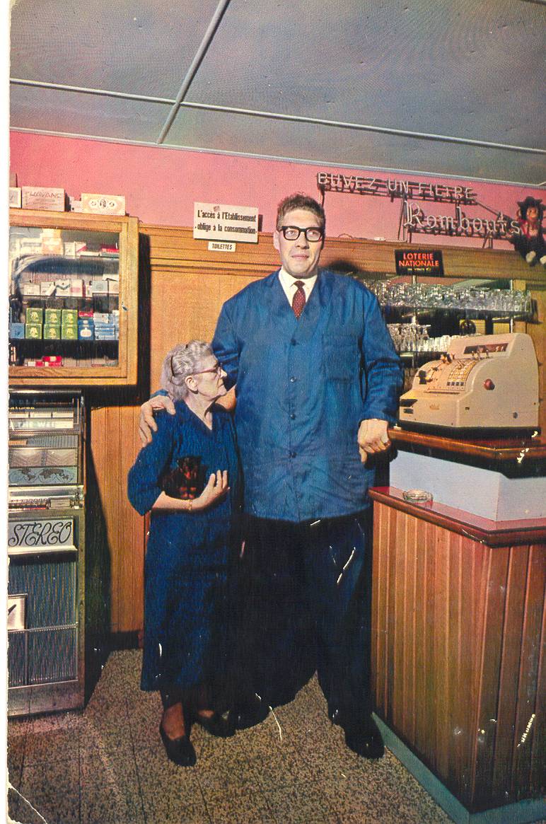 Fernand Bachelard - The tallest man Belgium