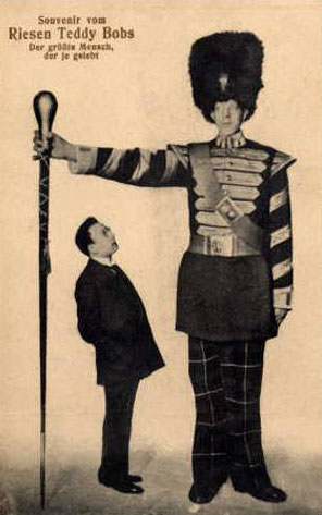 Frederick Kempster - The tallest man Wiltshire