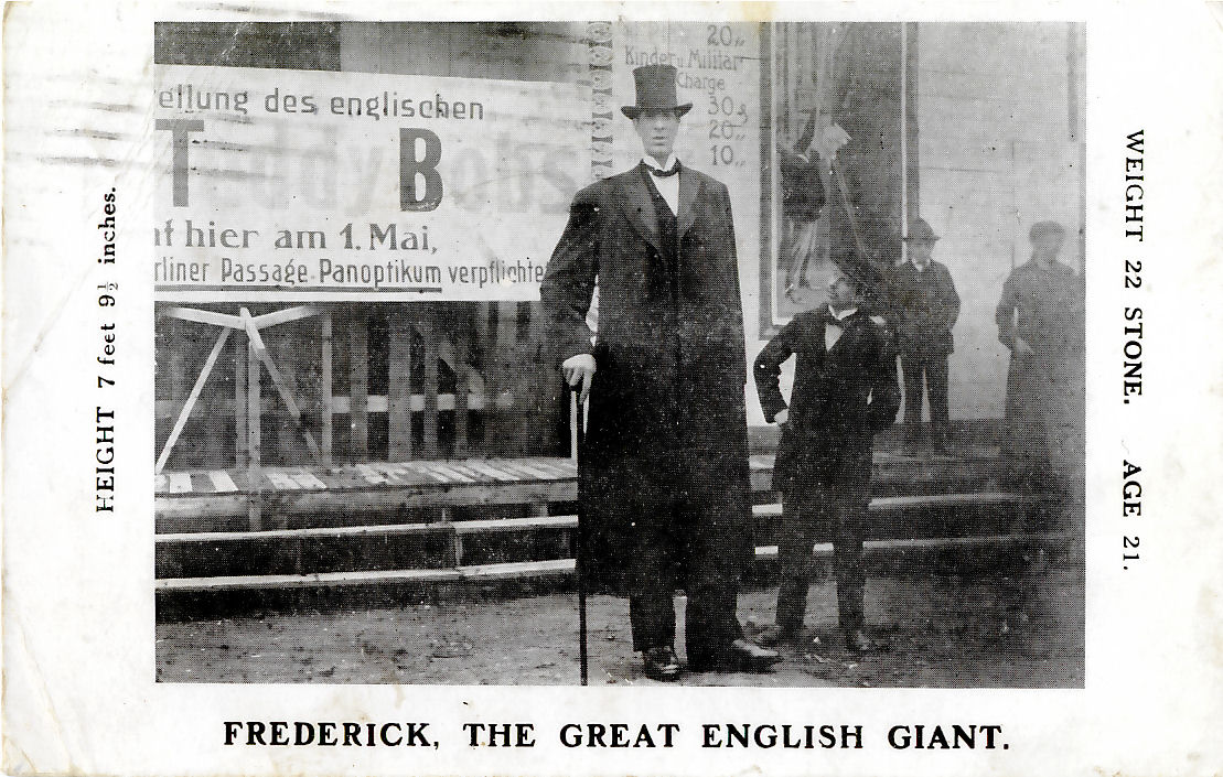 Frederick Kempster - The tallest man Wiltshire