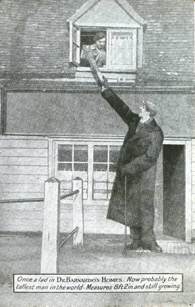 Frederick Kempster - The tallest man Wiltshire