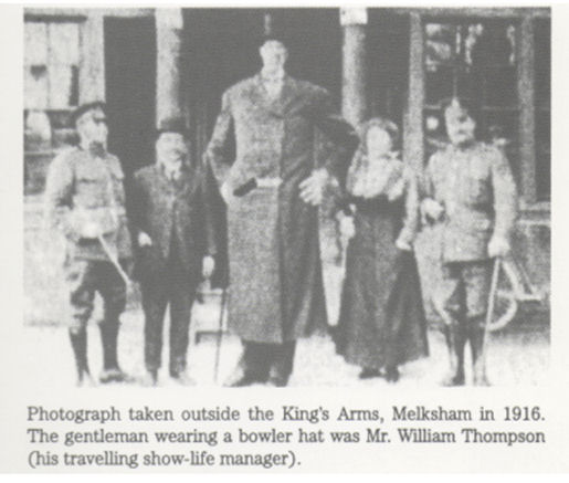 Frederick Kempster - The tallest man Wiltshire