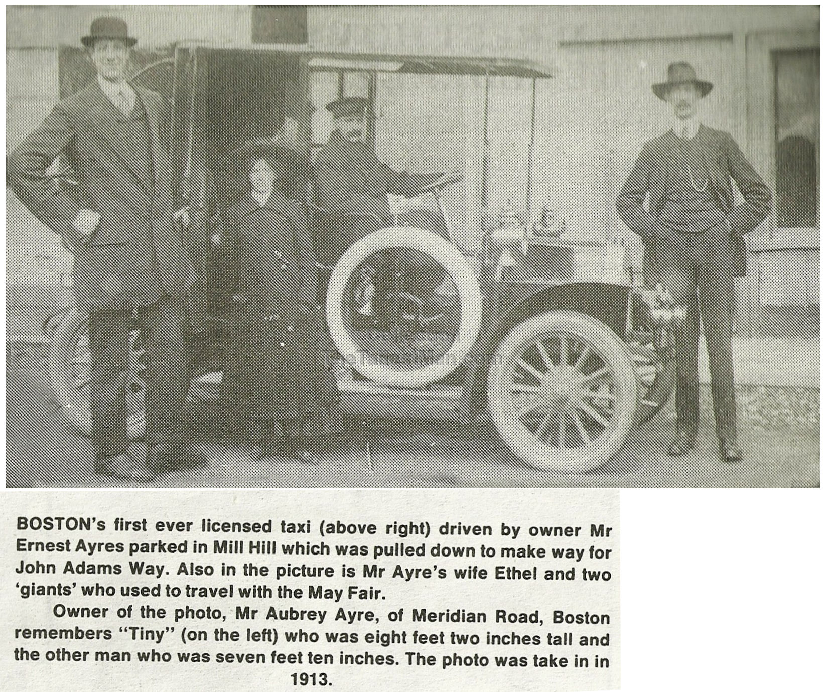 Frederick Kempster - The tallest man Wiltshire