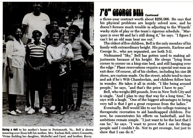 George Bell - The tallest man U.S.A.