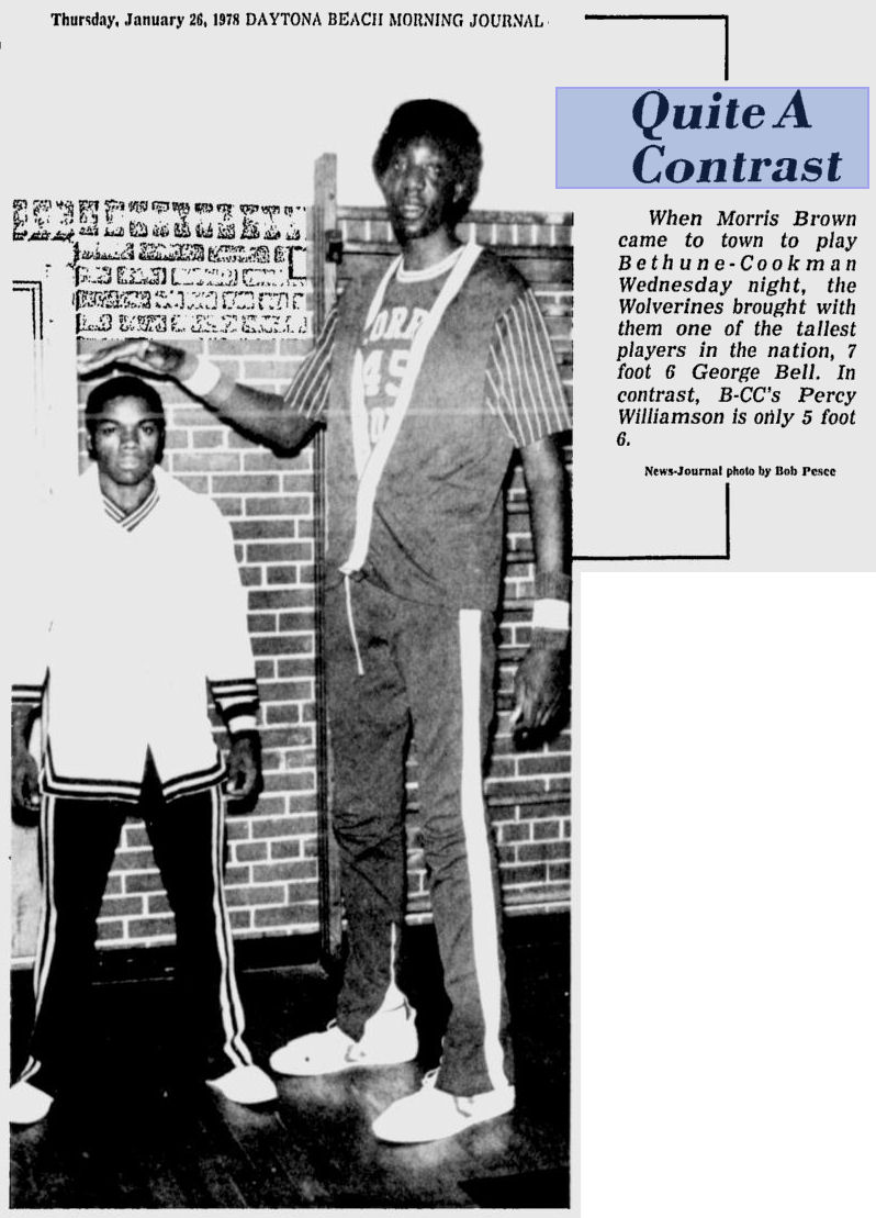 George Bell - The tallest man U.S.A.