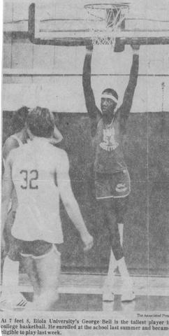 George Bell - The tallest man U.S.A.