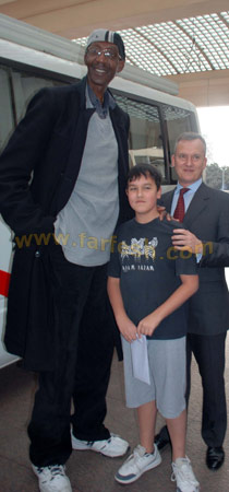 George Bell - The tallest man U.S.A.