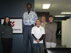 George Bell - The tallest man U.S.A.