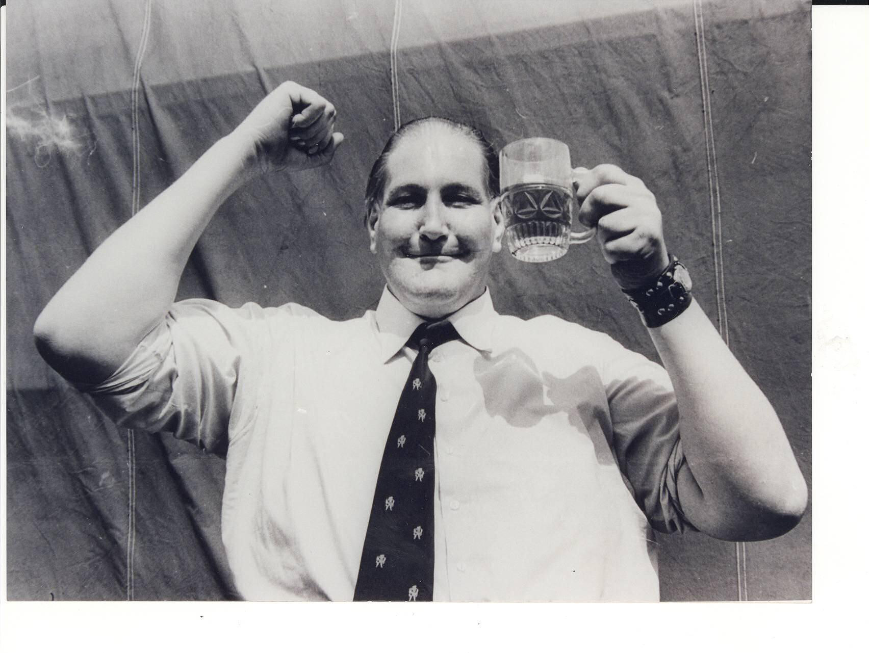 George Gracie- The tallest man of Scotland Gentle Giant